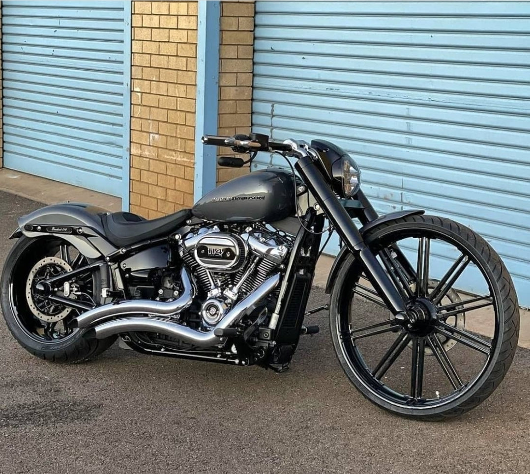 Harley Davidson Breakout FXBRS 6 Degree Triple Trees Fork Sleeves ONLY ...