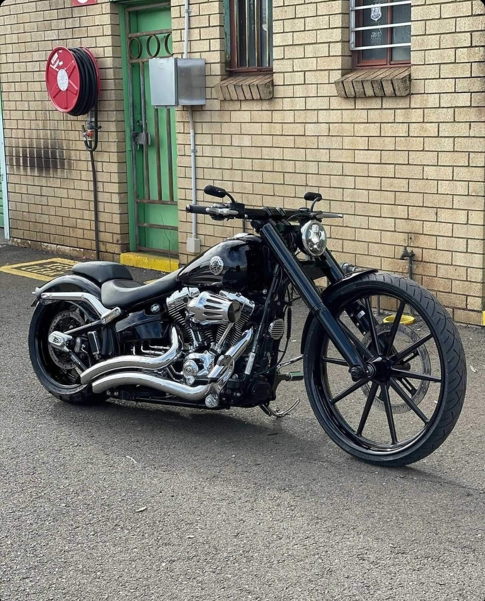 26" FXSB Twin Cam Breakout Front Wheel Fender Extensions – Curran Customs